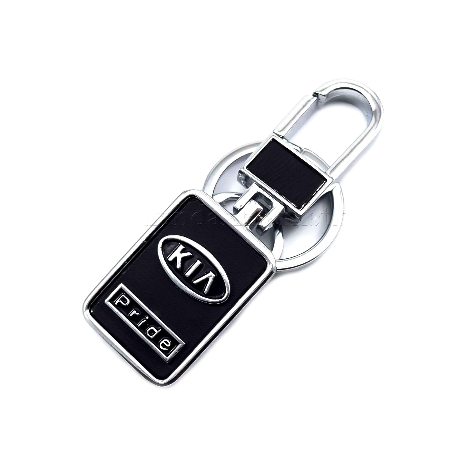 جاکلیدی چرم و استیل کمری KIA - key chain | فندک مارکت | فندک مارکت